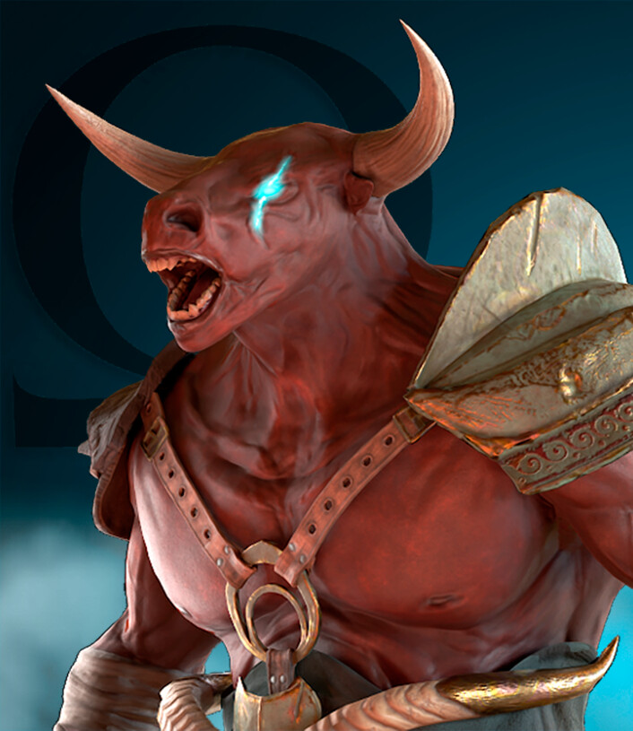 ArtStation - The Minotaur