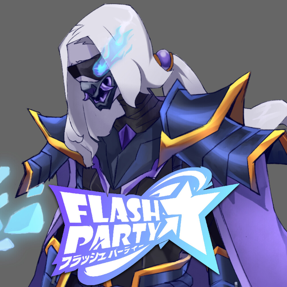 ArtStation - Oni Shogun Foxx Design Idea For Flash Party