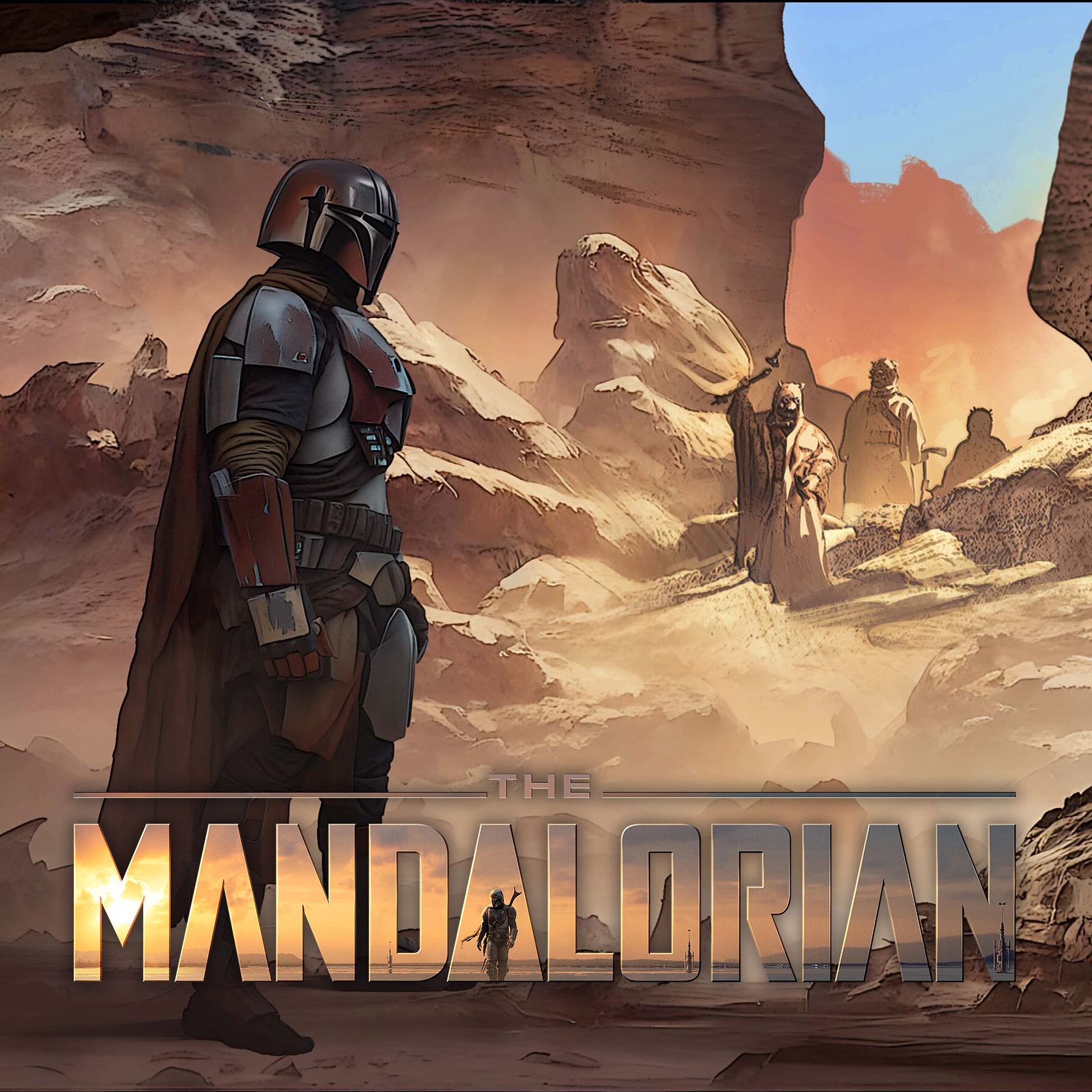 ArtStation - MANDALORIAN tusken raiders