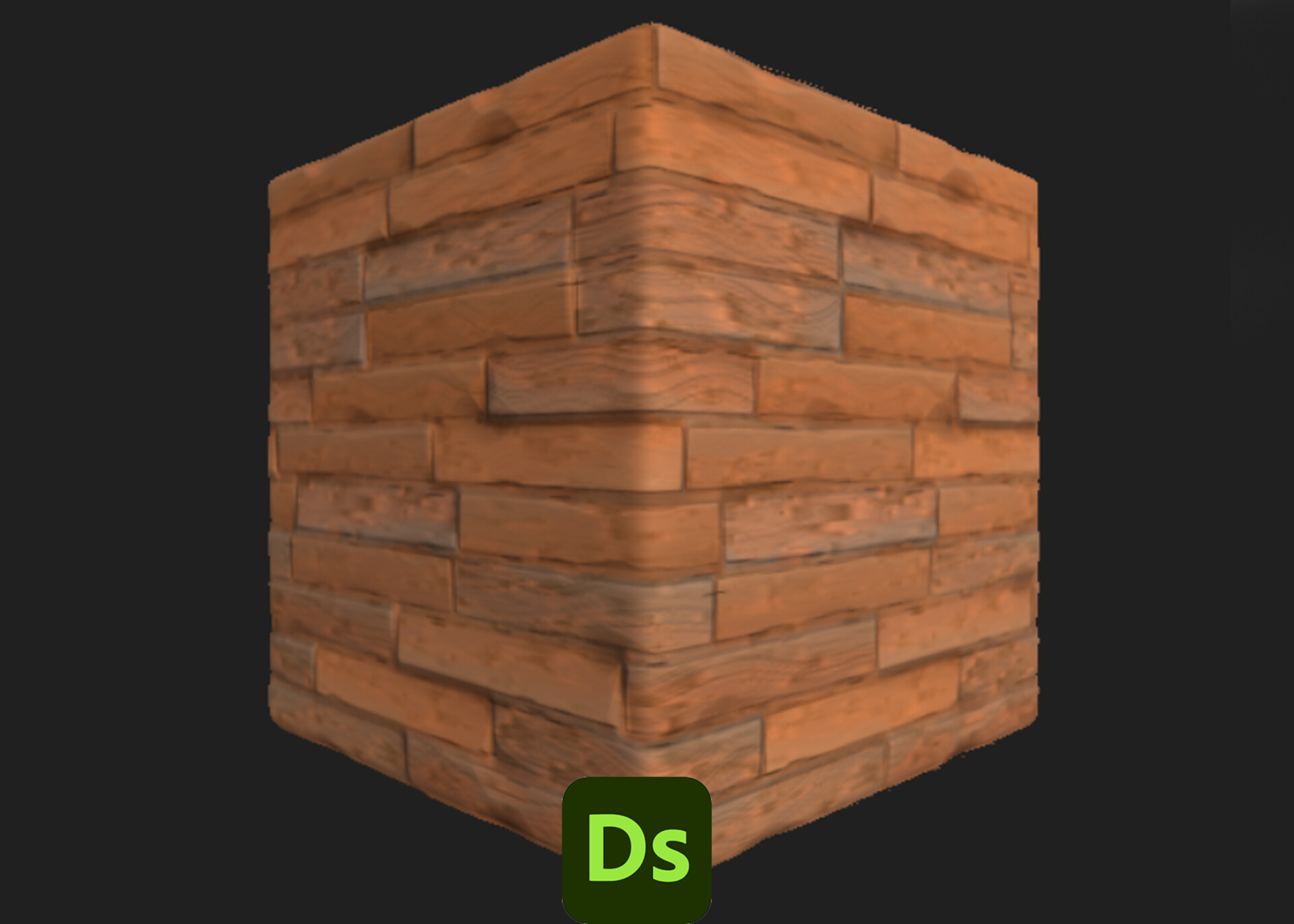 ArtStation - Stylized Wood Floor Material