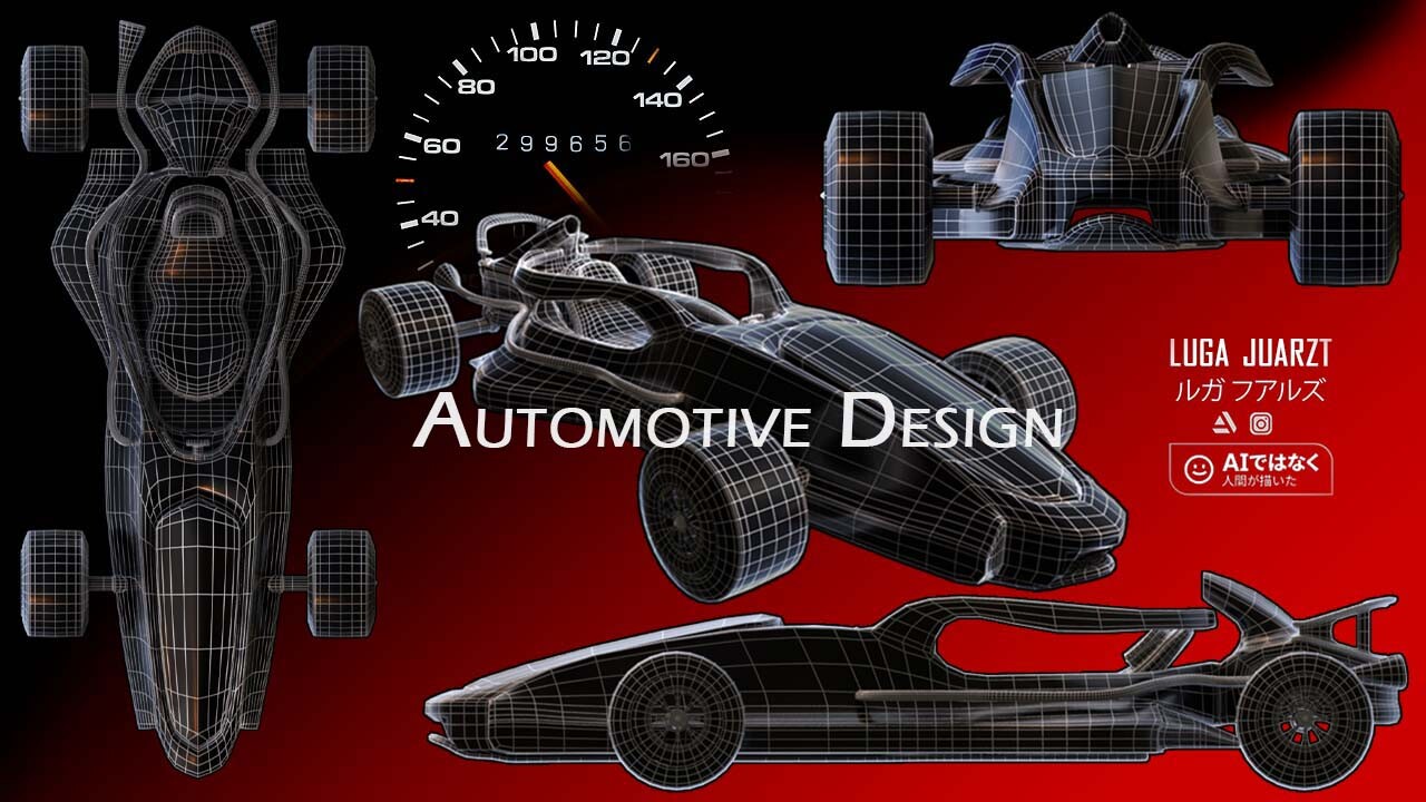 ArtStation - WiP Vehicle Design (F1-inspi)