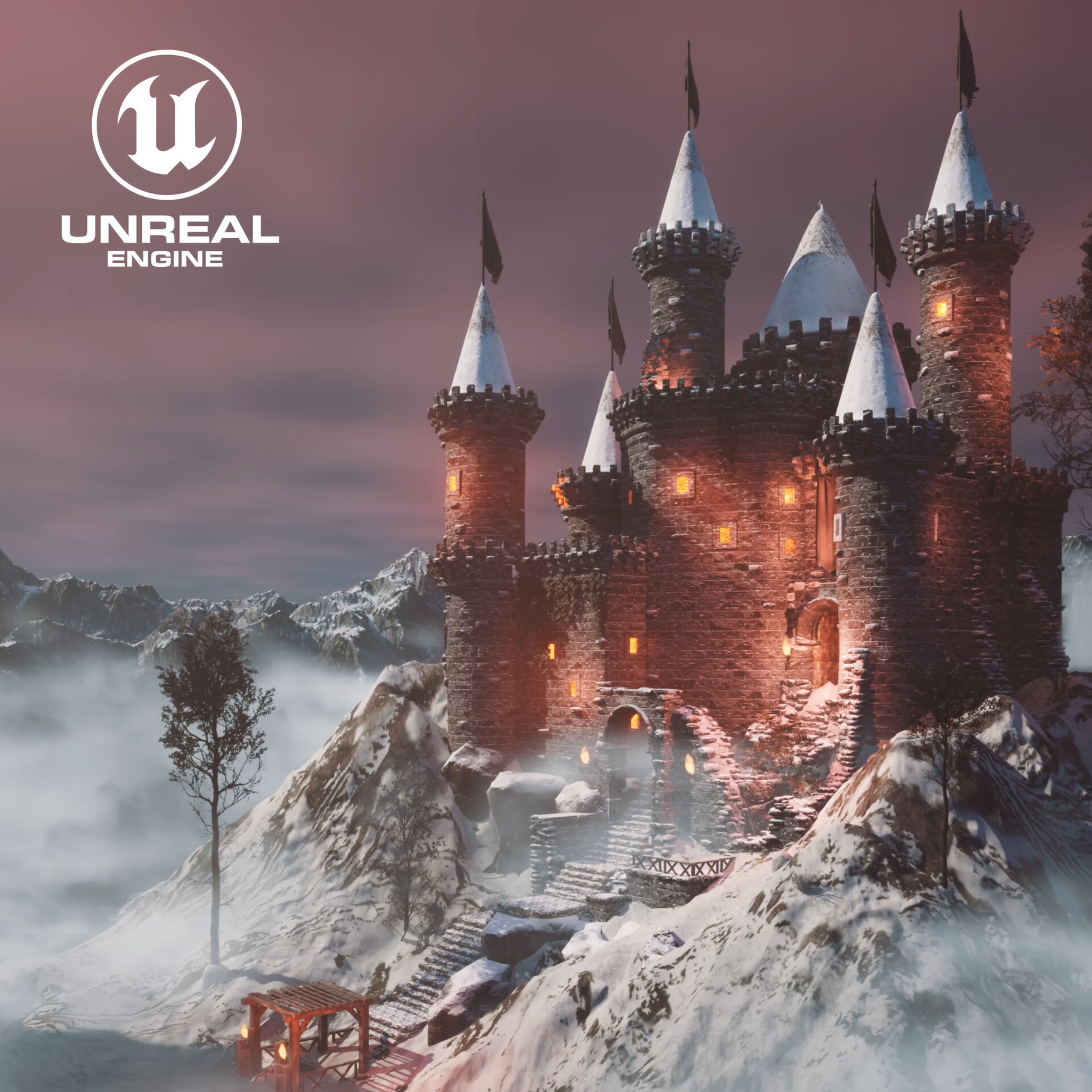 ArtStation - Snow Castle - Unreal Engine