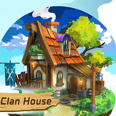 ArtStation - Clan House