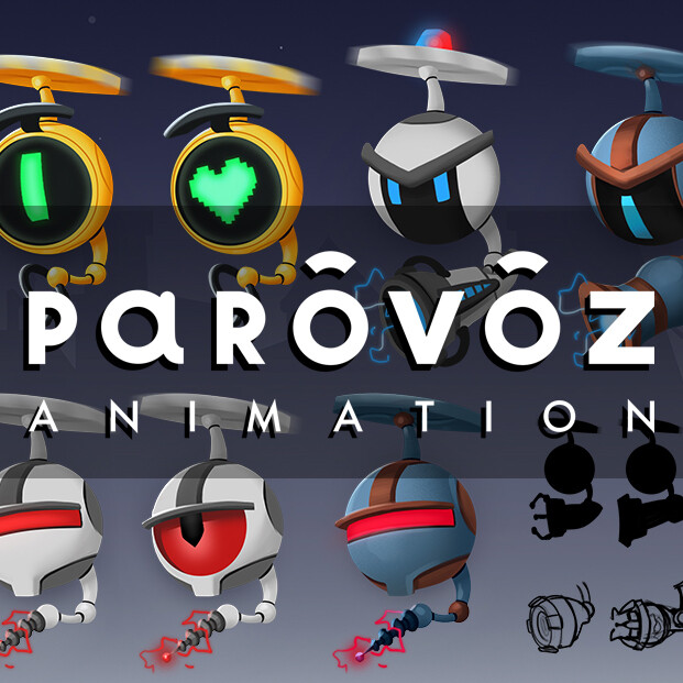 ArtStation - Heroes of Envell - Censor Bot