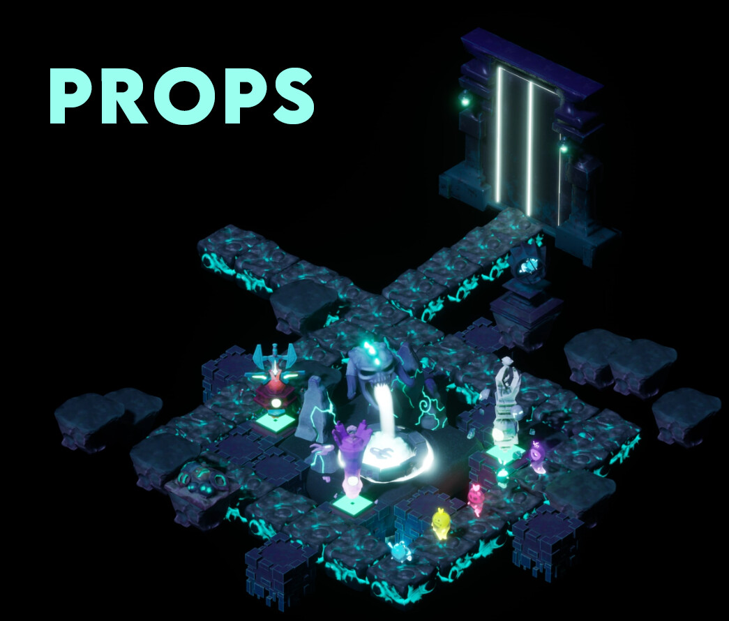 ArtStation - Props - Hellscape