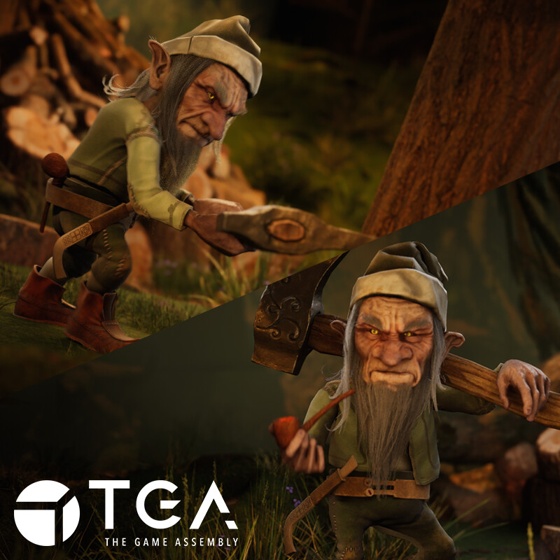 ArtStation - Nisse Skogsgump - Rig/Animation