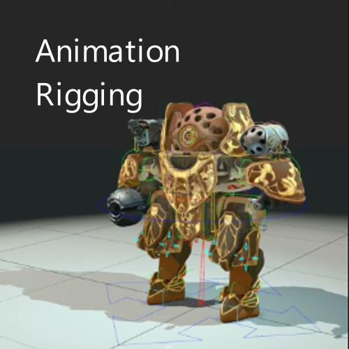 ArtStation - 'Blazing core' rigging and animation 2018 , Martinus