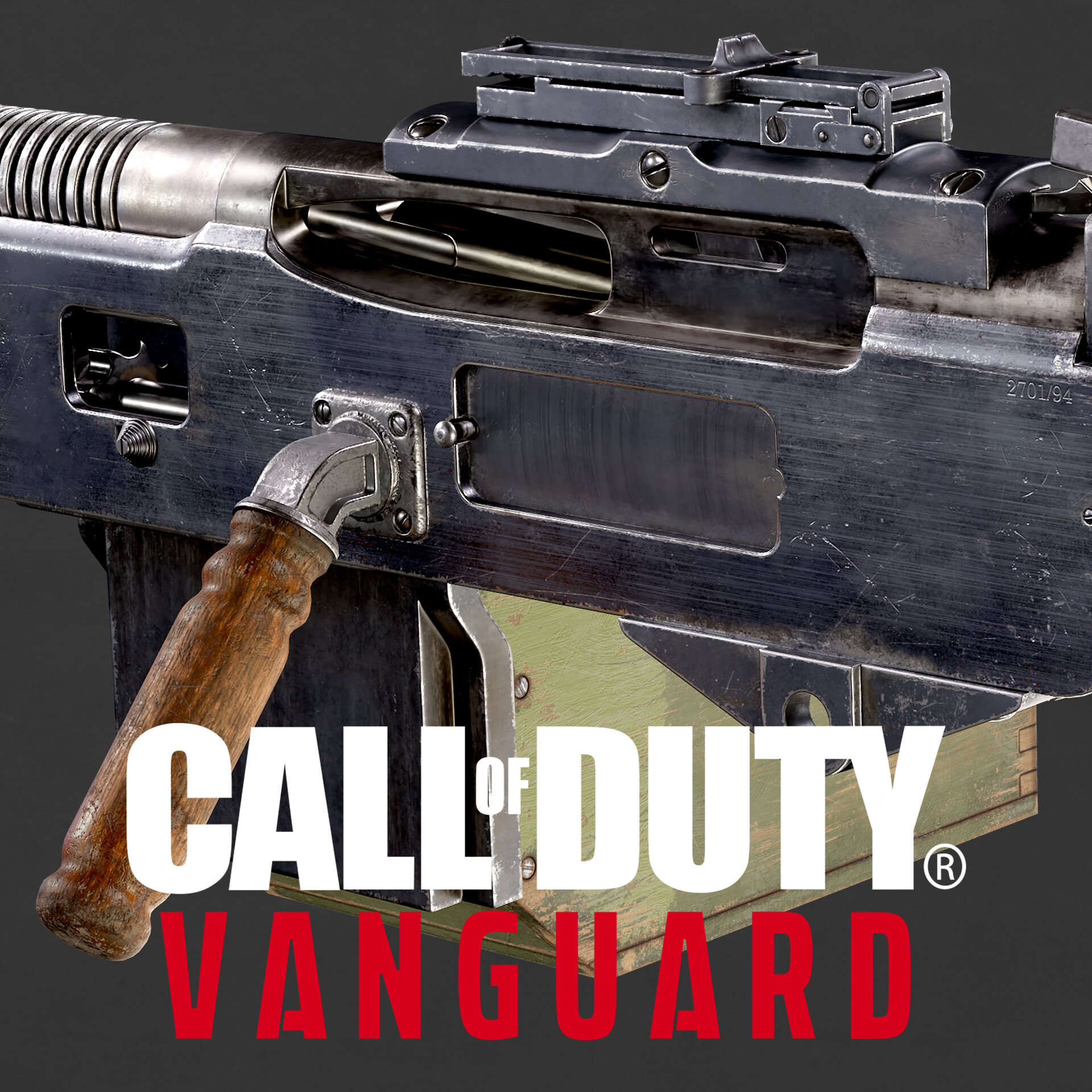 ArtStation - Call of Duty: Vanguard - Whitley LMG