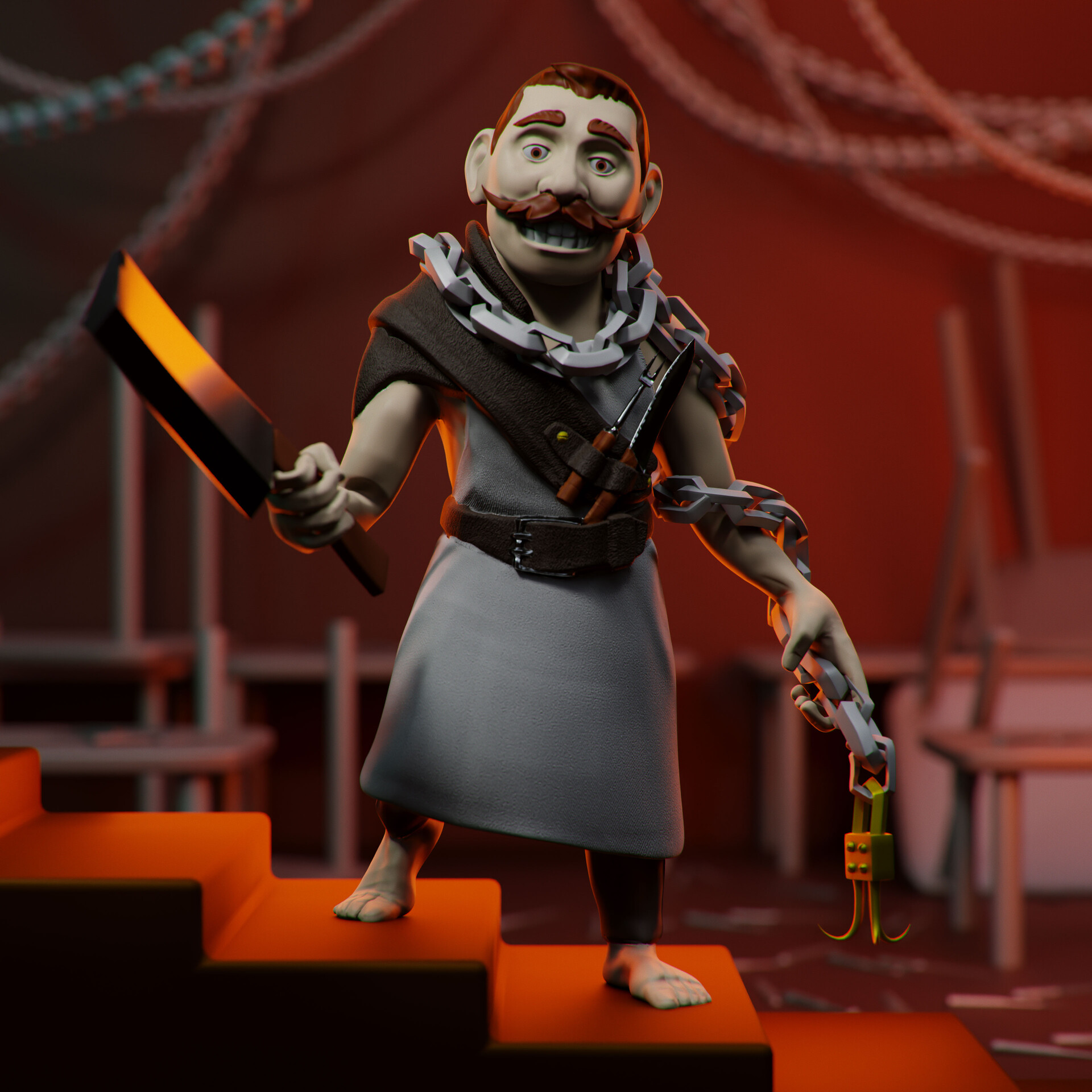 ArtStation - Butcher - Stylized Game Character