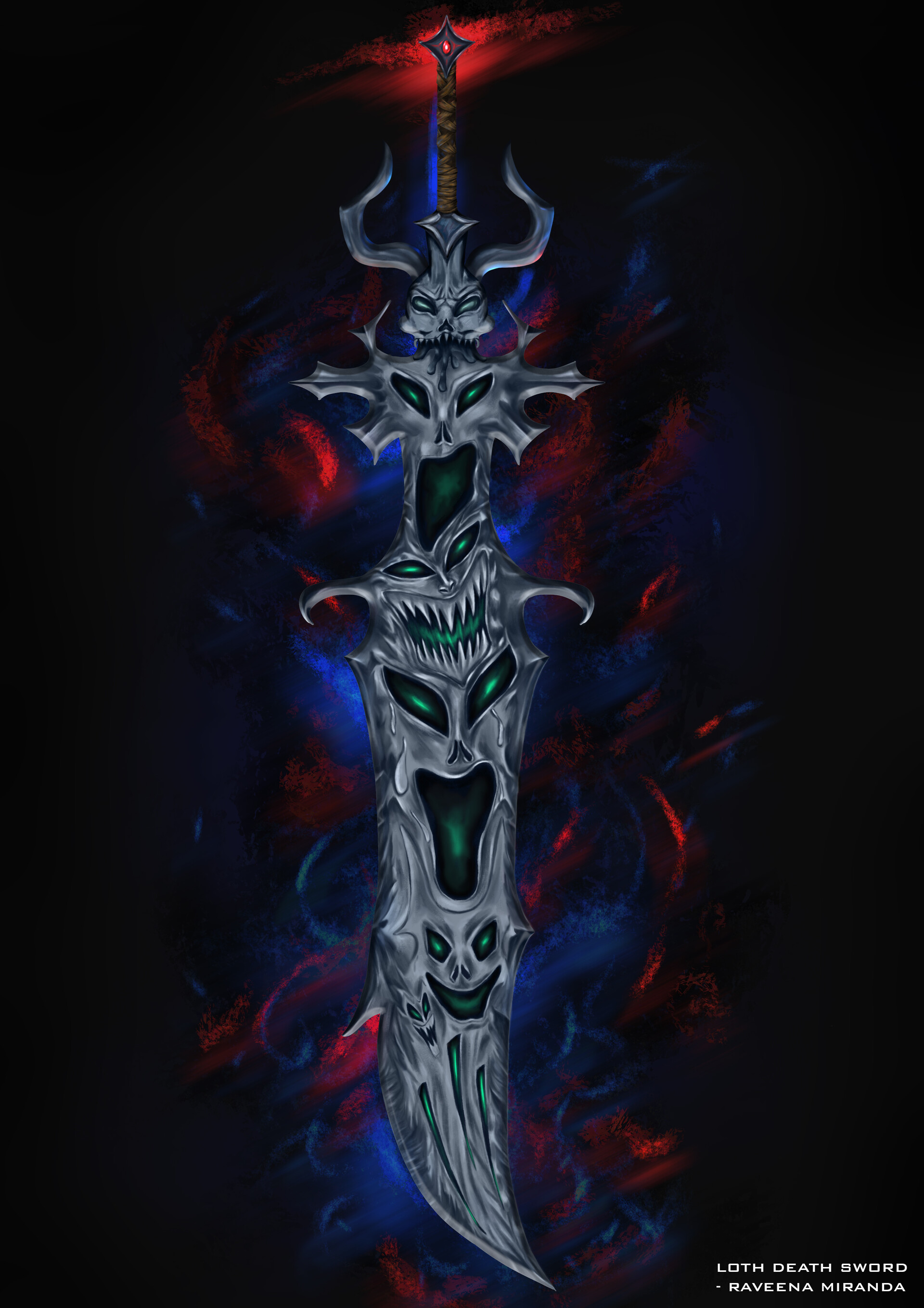 ArtStation - Loath Death Sword