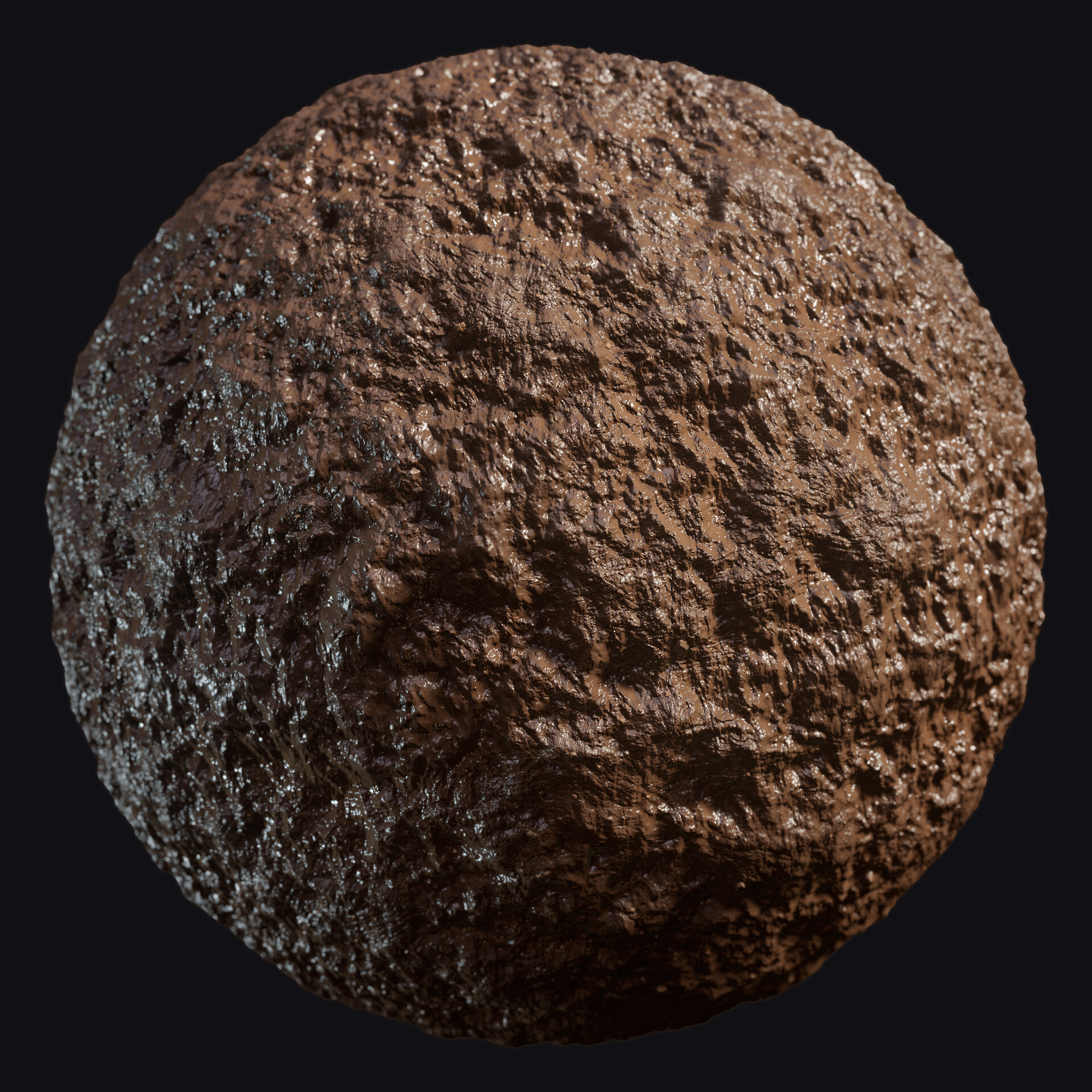ArtStation - Mud Material Study