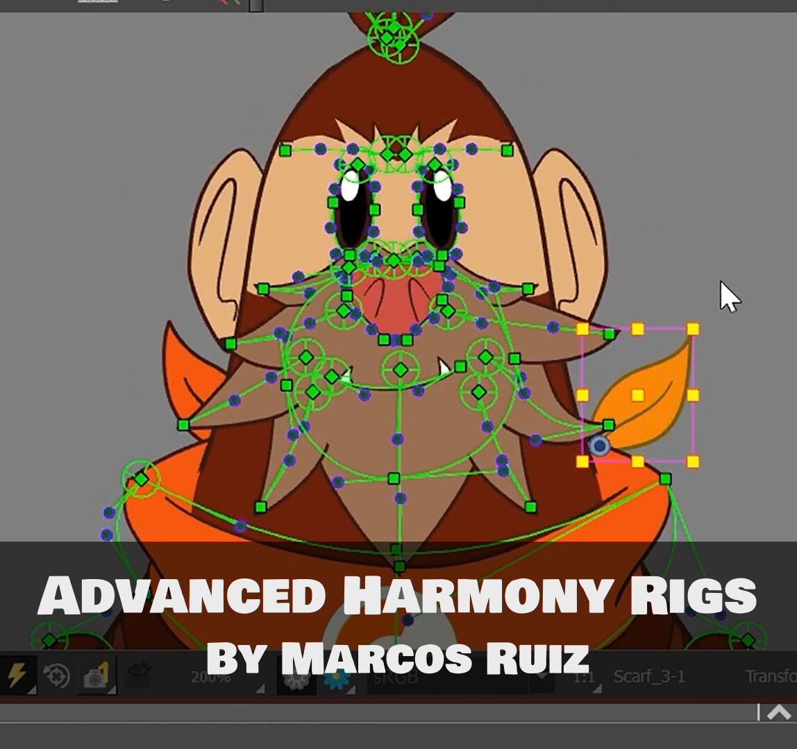 ArtStation - Harmony Advanced 2D Rigging