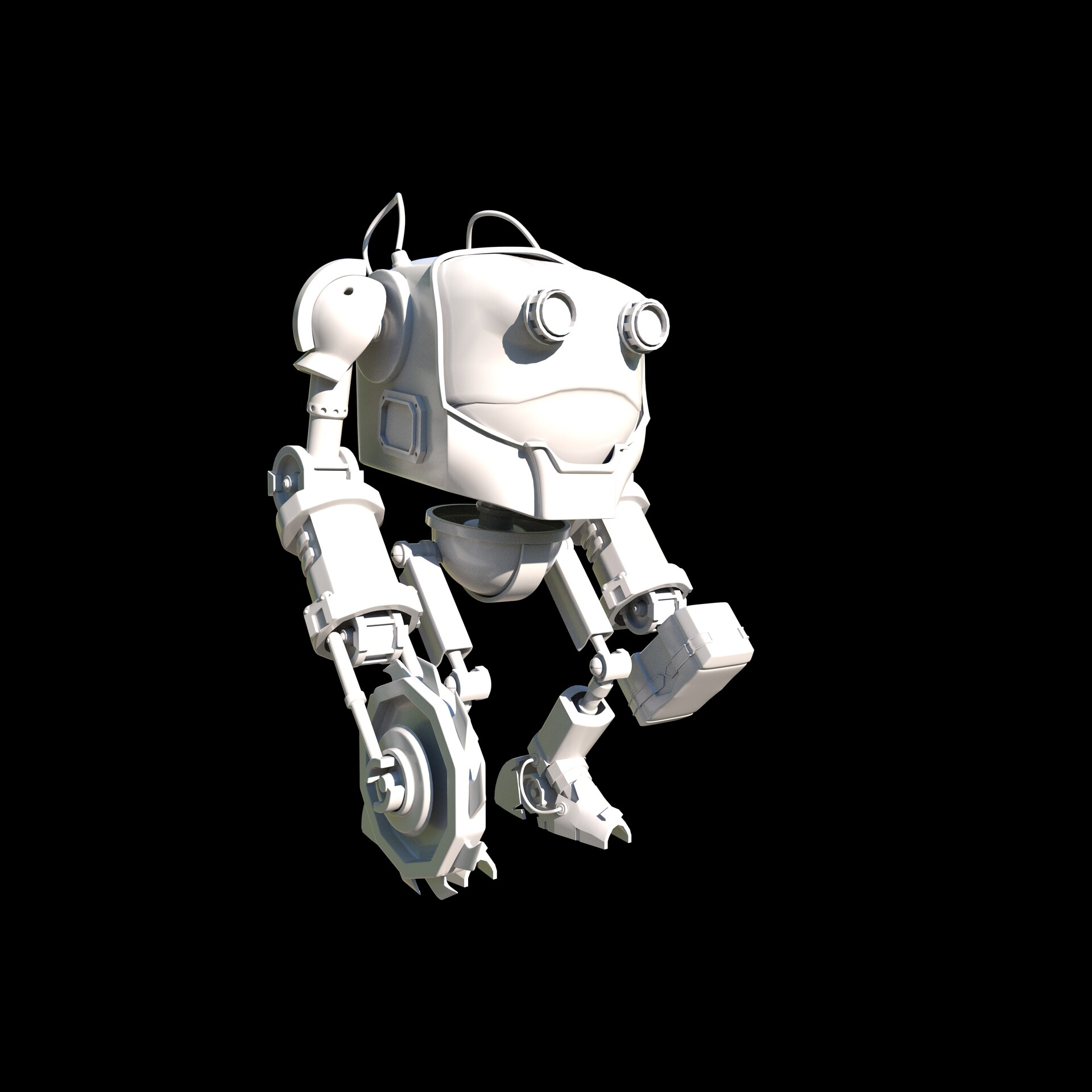 ArtStation - Robo 3D model