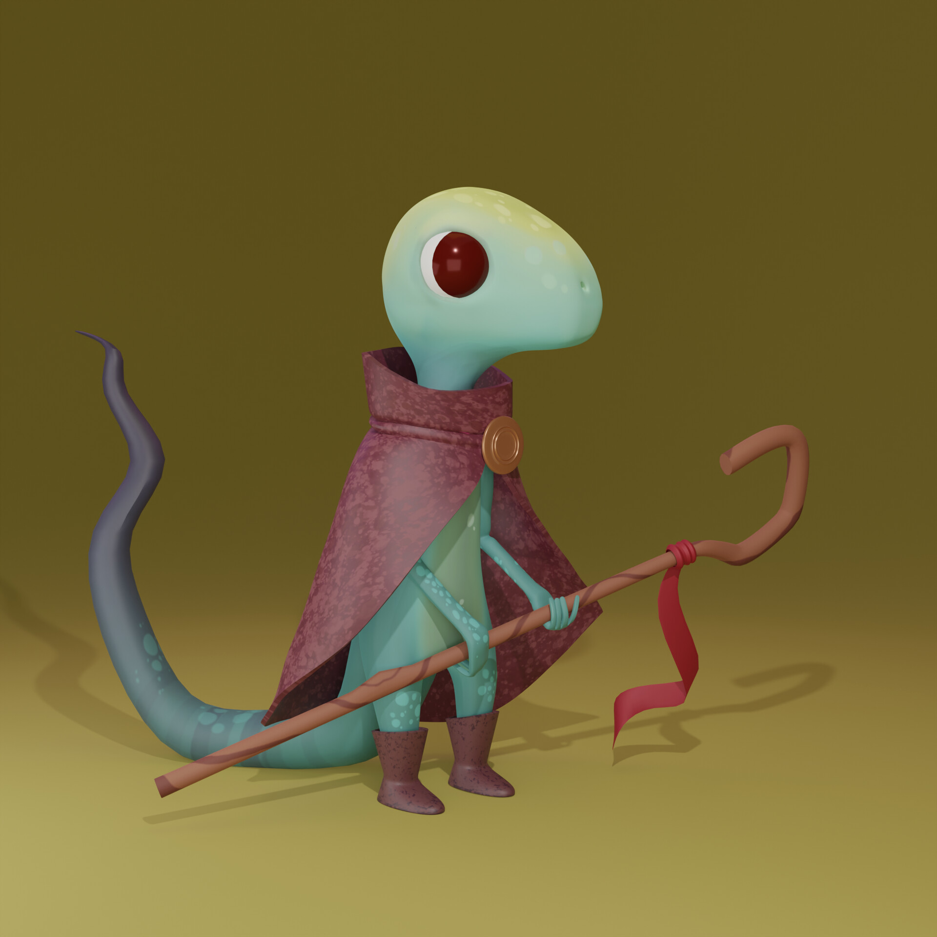 ArtStation - Lizard Wizard