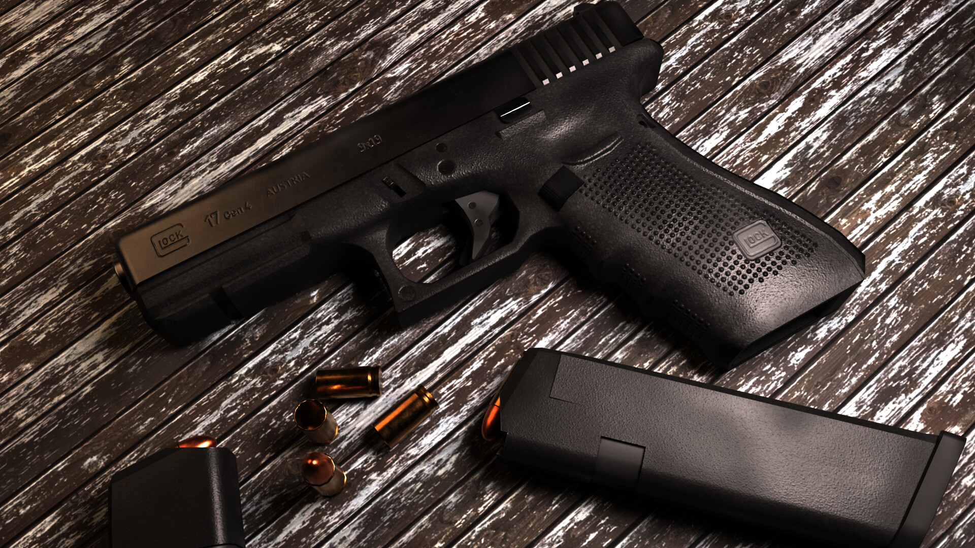 ArtStation - Glock Modelling
