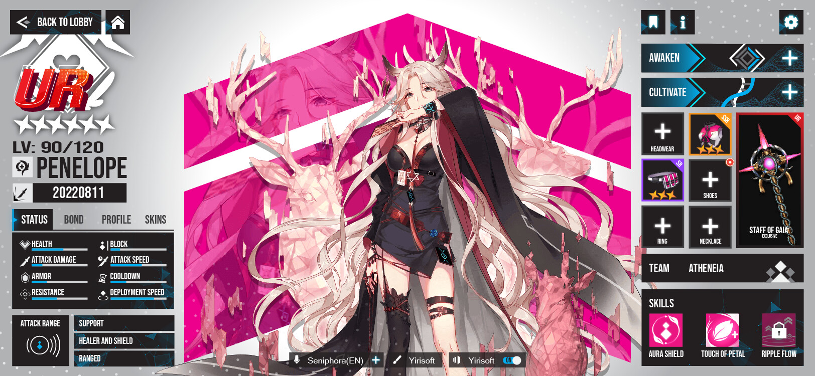 ArtStation - UI Experiment - Arknights