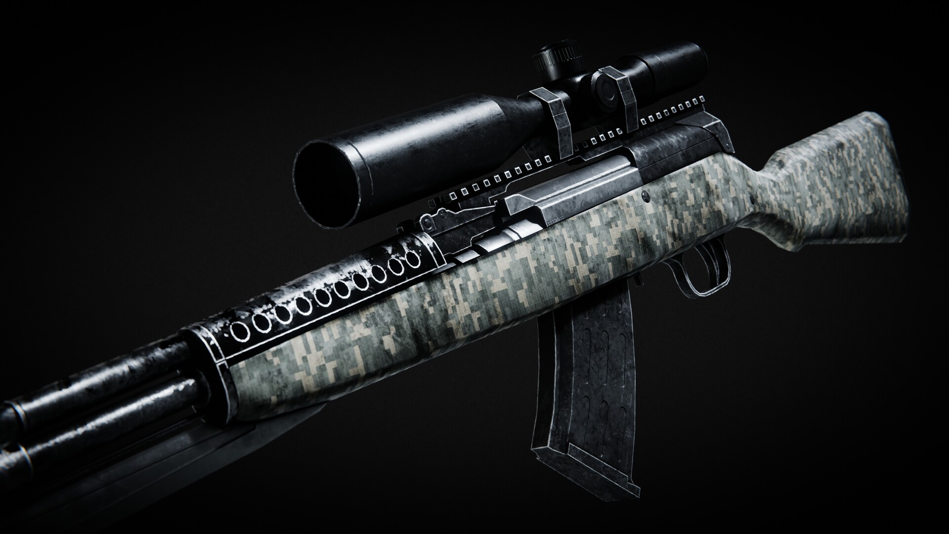 ArtStation - SKS-rifle