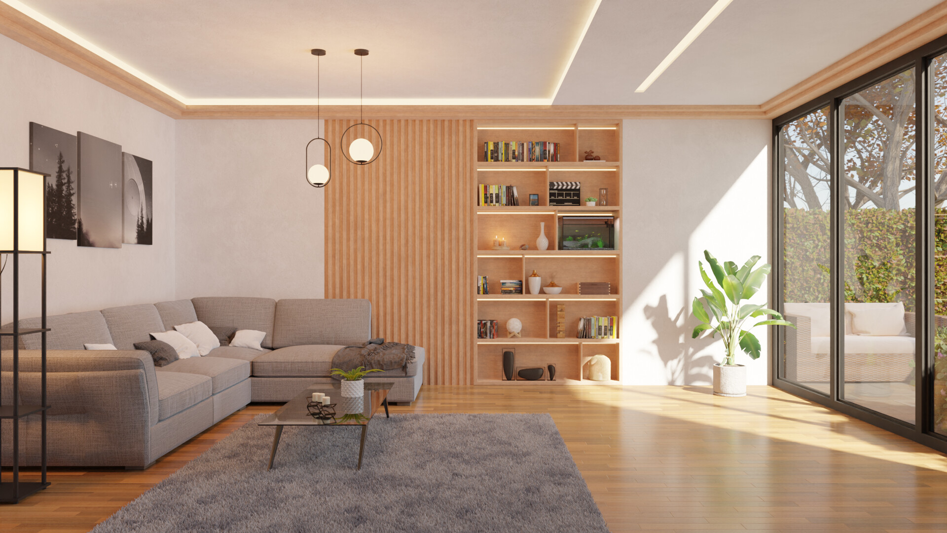 ArtStation - Living Room - Interior Archviz