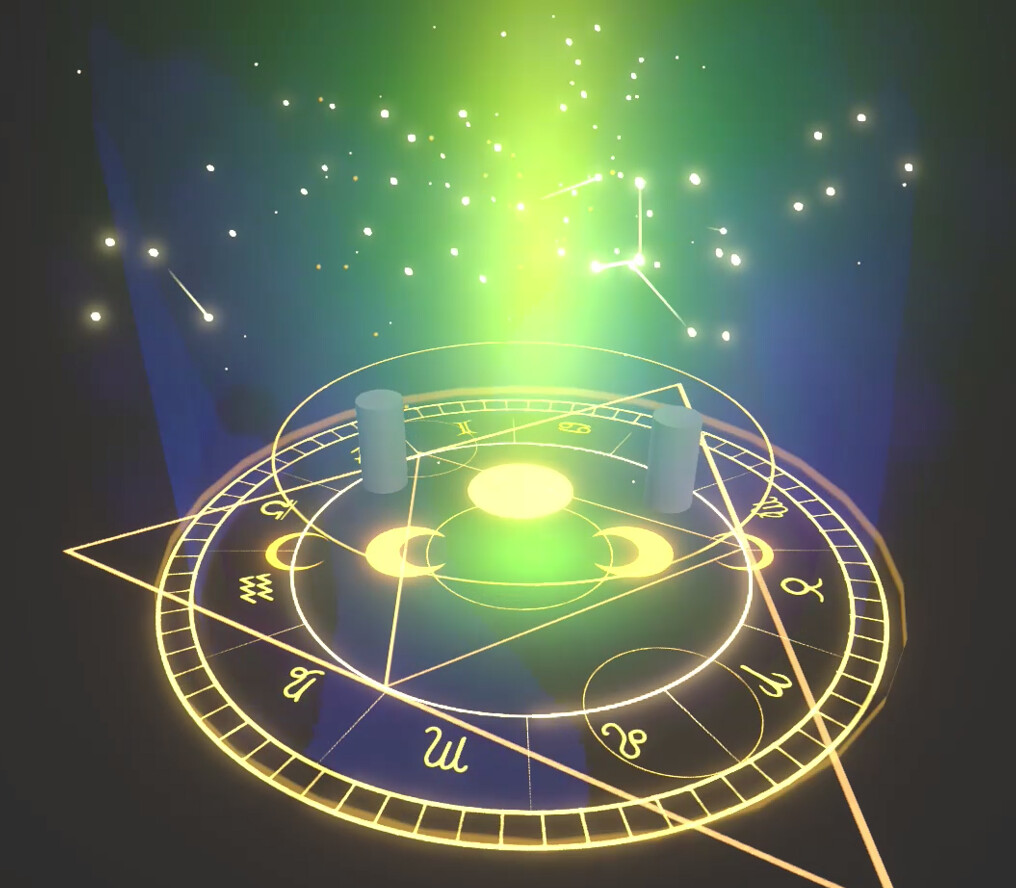 ArtStation - Astrology Healing VFX