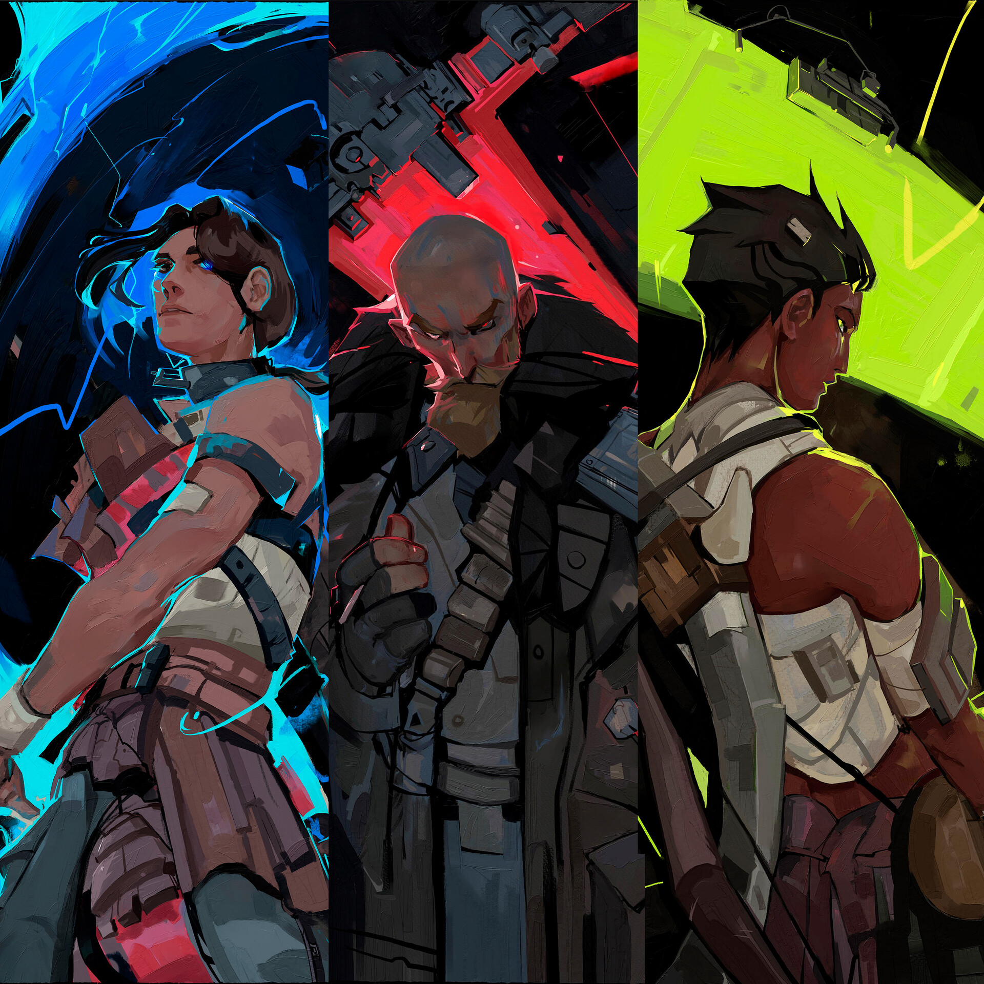 ArtStation - Bootless Resistance- Character art