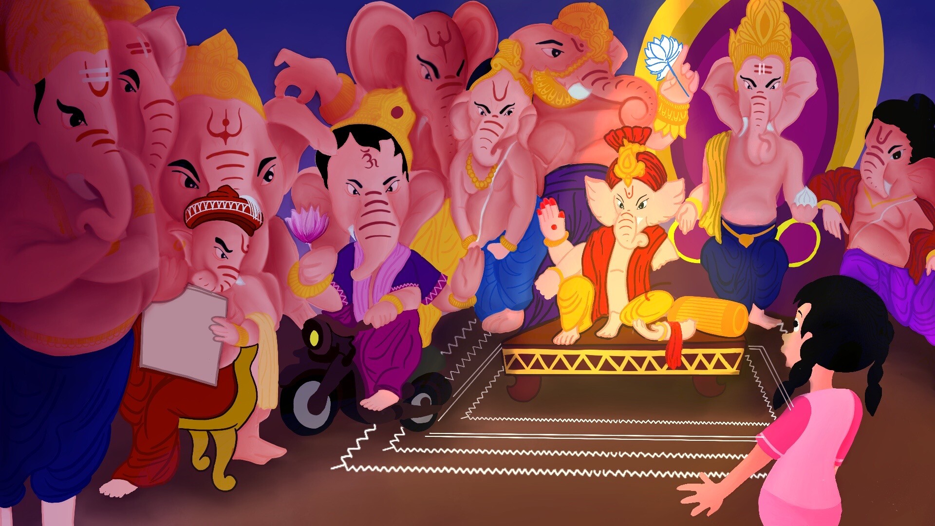 ArtStation - The Festive Folly : Concept Art