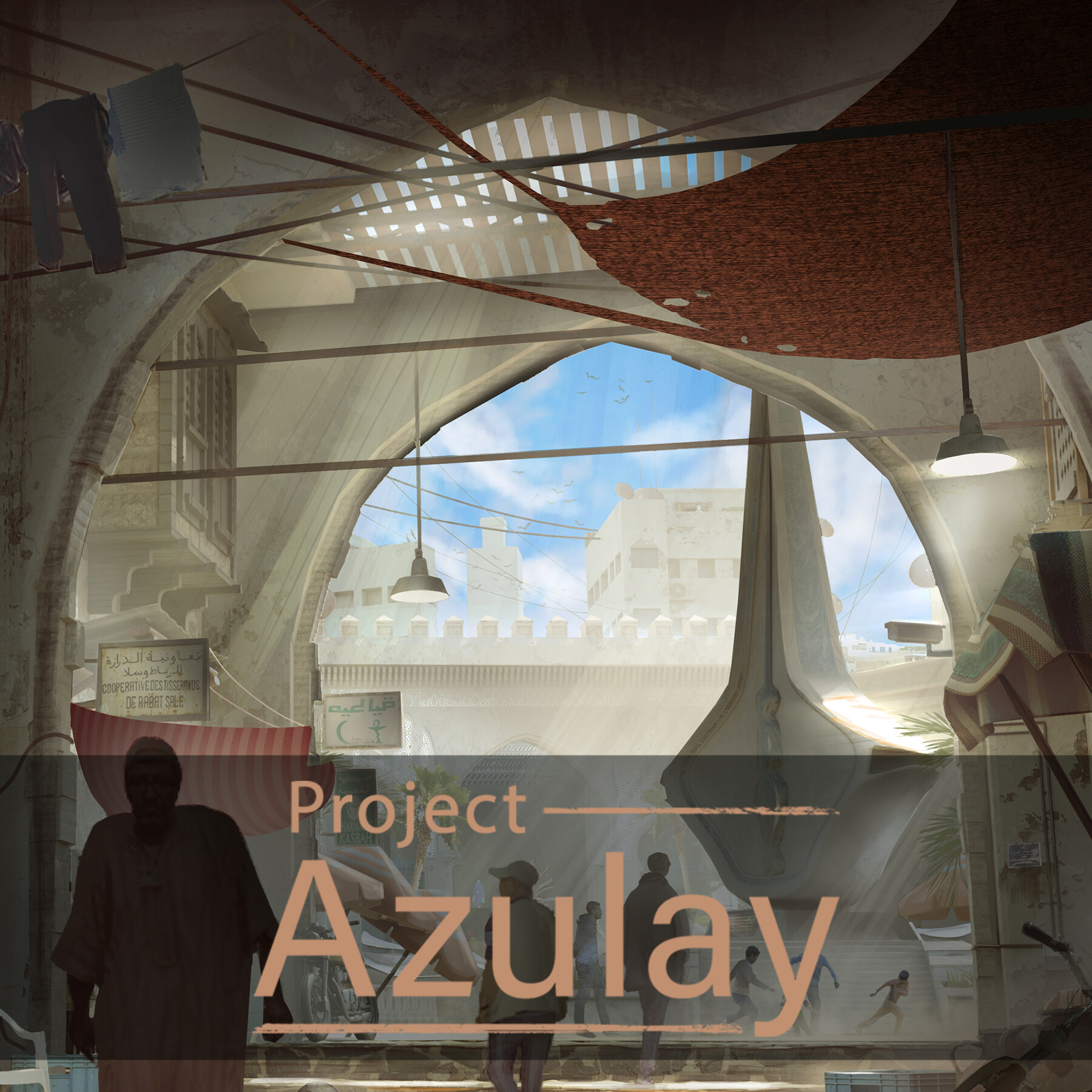 ArtStation - Project Azulay : North African Marketplace