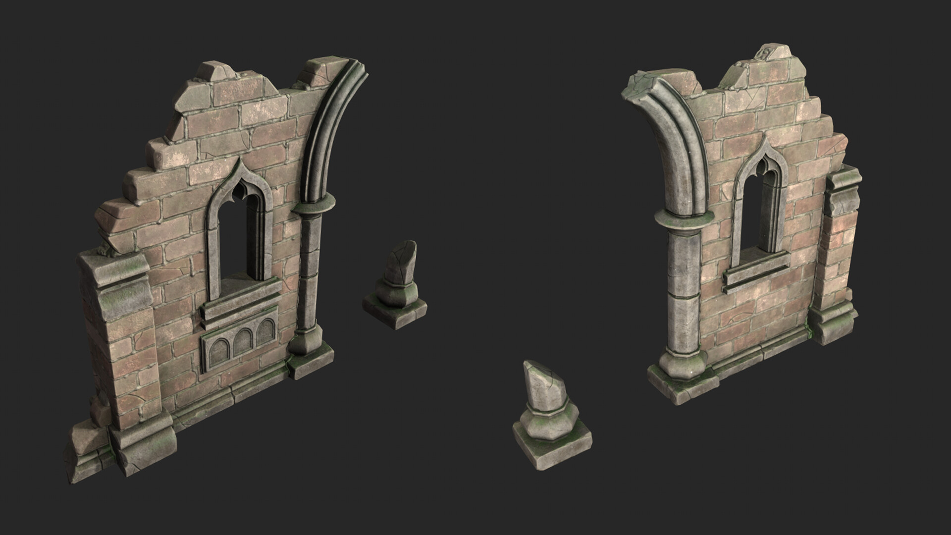 ArtStation - Old Castle Wall