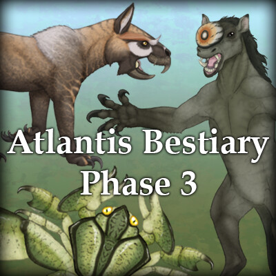 ArtStation - Atlantis Bestiary 3 Collection