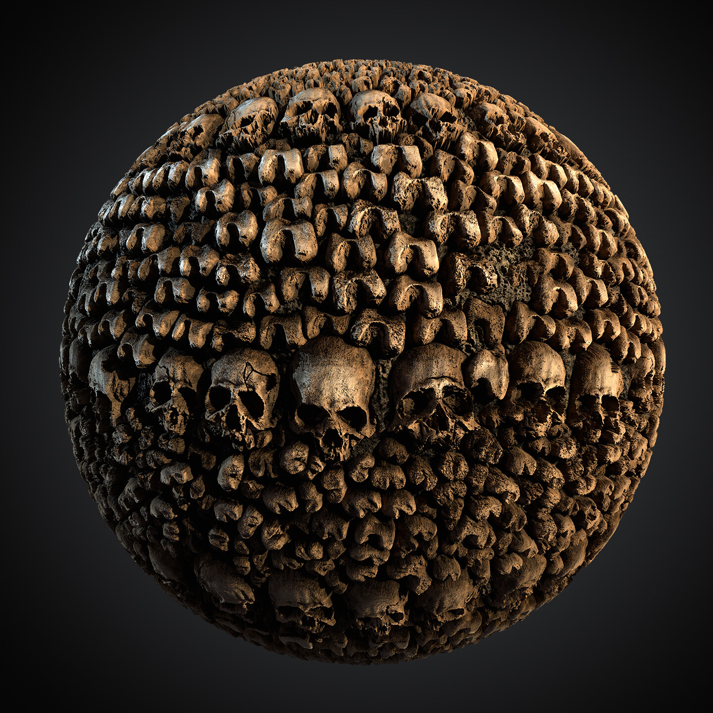 ArtStation - Catacombs of Paris - Sculpted Tile Texture
