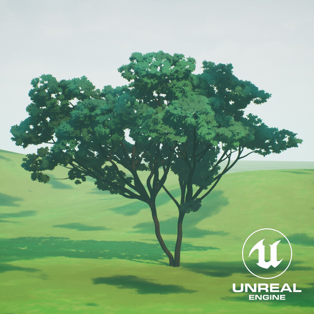 ArtStation - Stylized Tree UE5