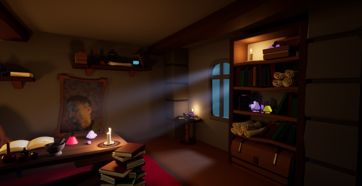 ArtStation - Alchemyst Room