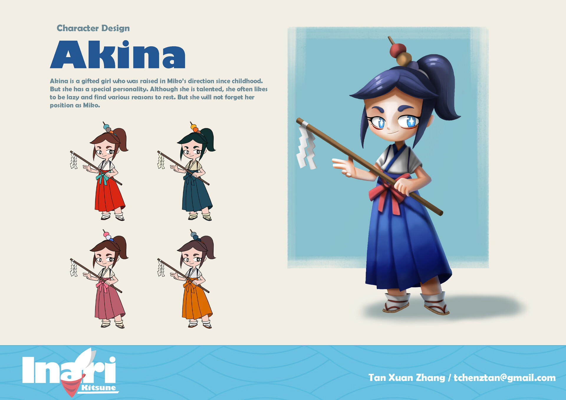 ArtStation - Inari Concept Art