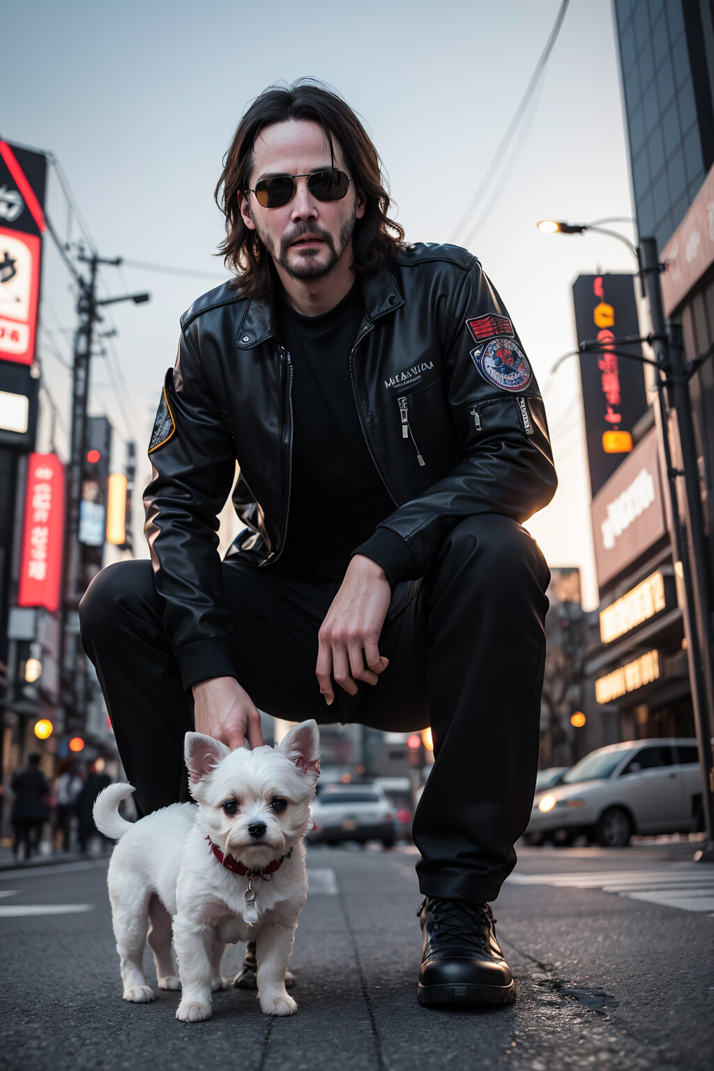 ArtStation - Keanu and his epic new friend