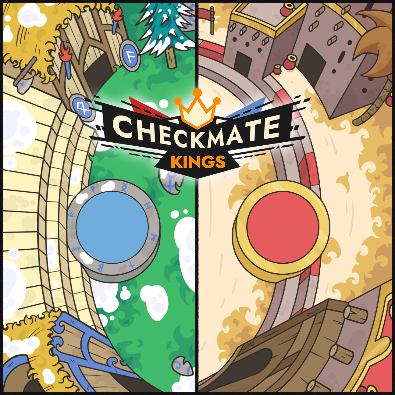 ArtStation - Checkmate Kings - Arenas Backgrounds