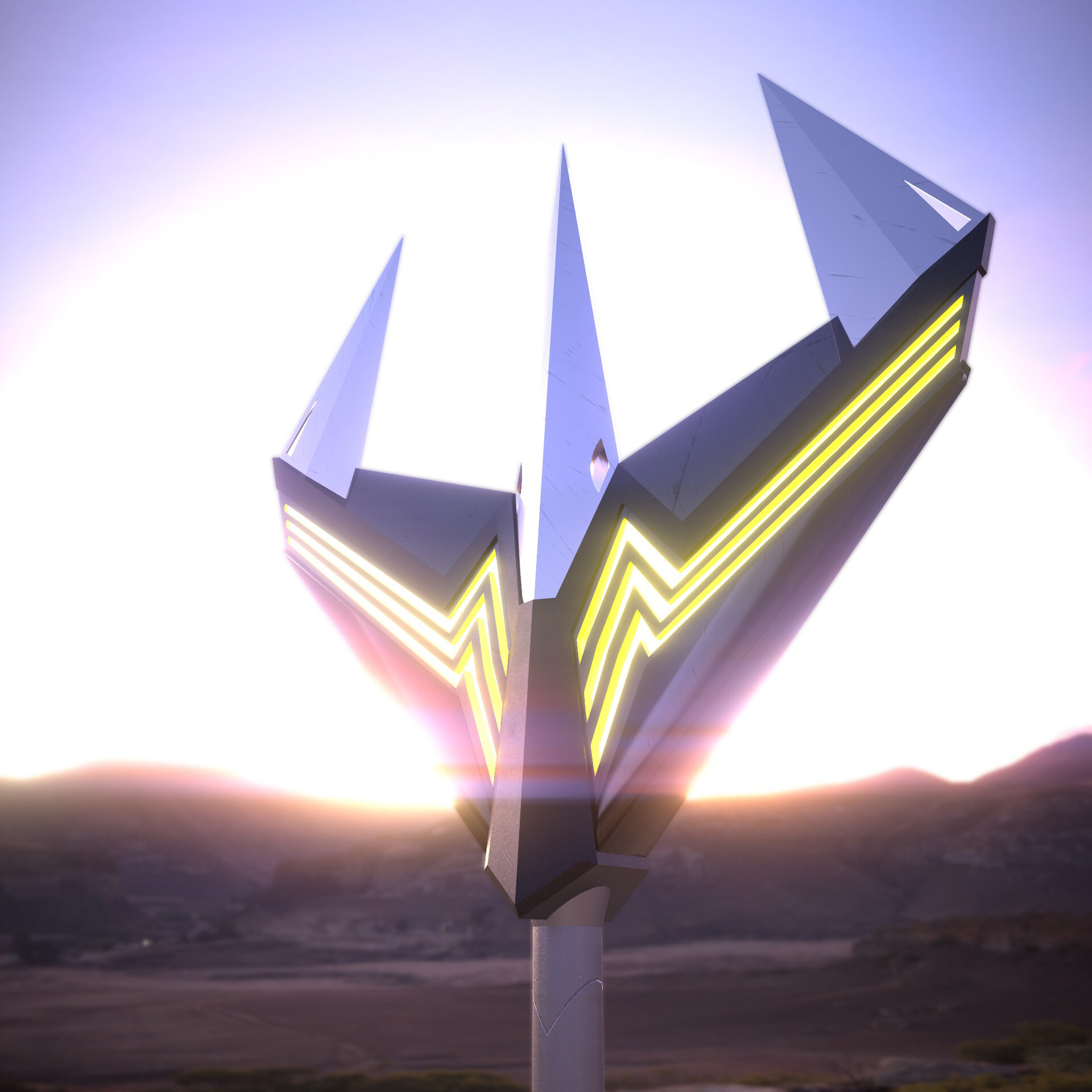ArtStation - Sci-Fi Trident