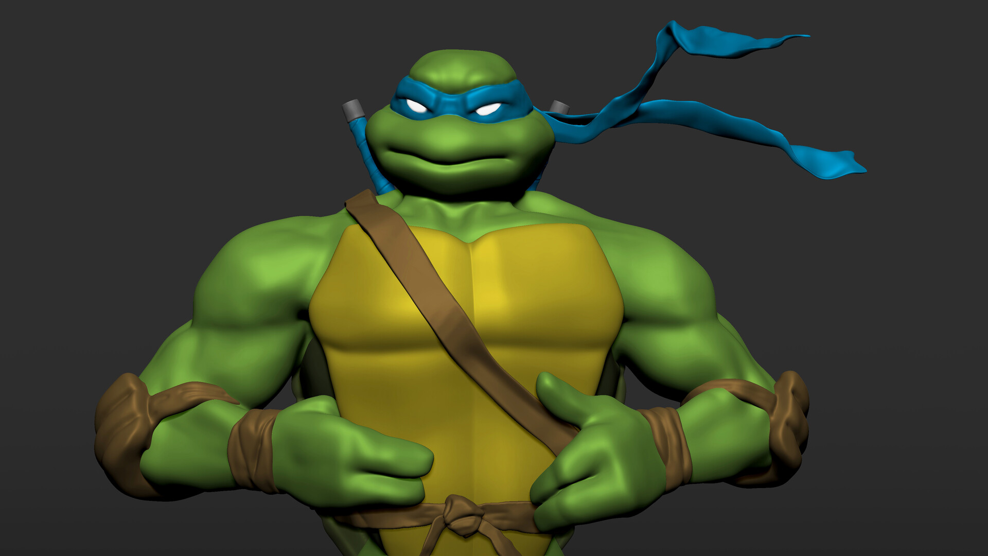ArtStation - Leonardo - TMNT