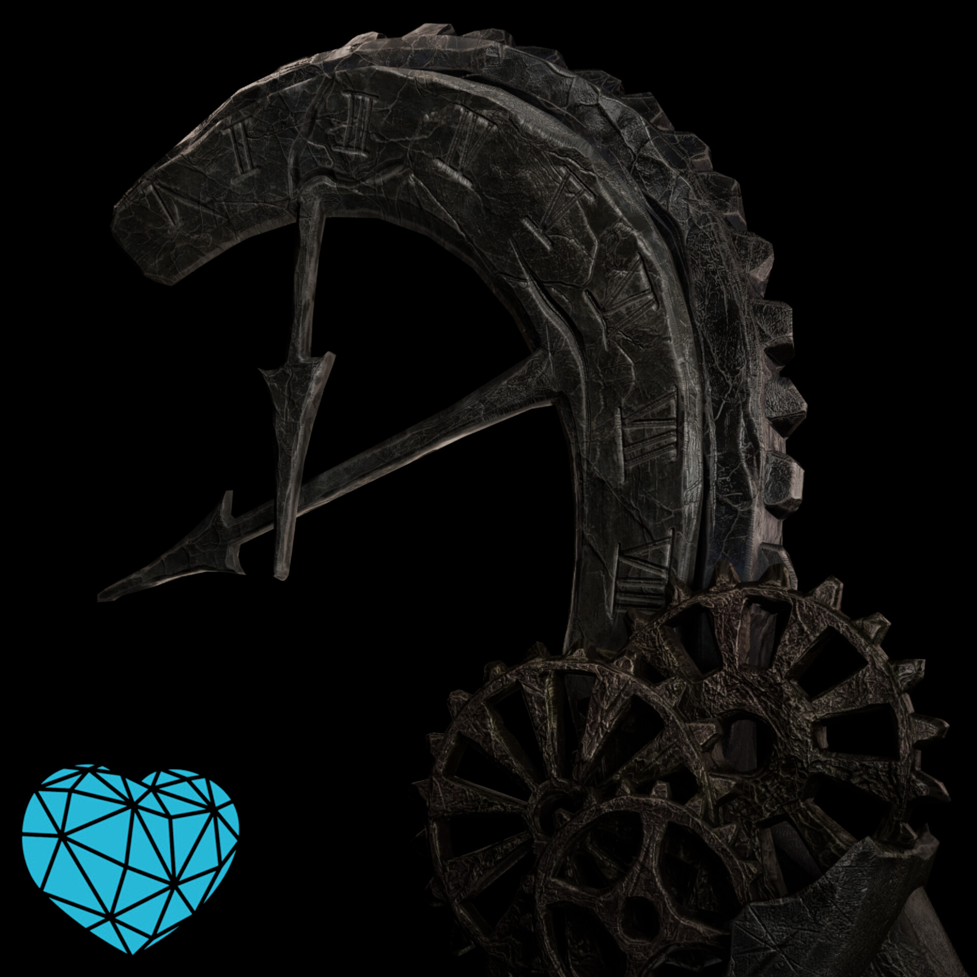 ArtStation - Time Axe - Cyan Heart