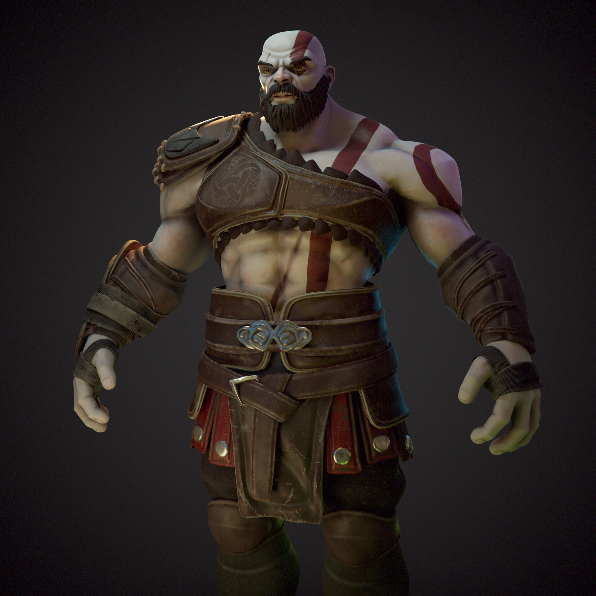 ArtStation - GoD of war (fan art)