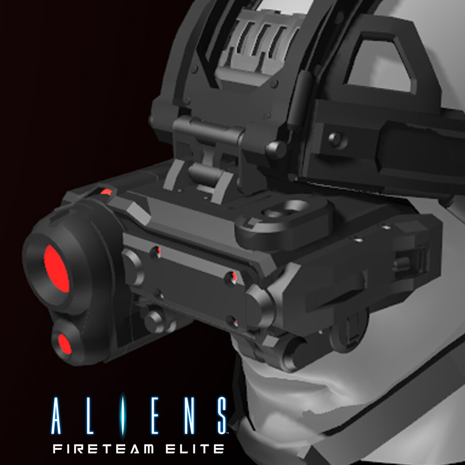 ArtStation - Aliens Sharpshooter Targeting Goggles