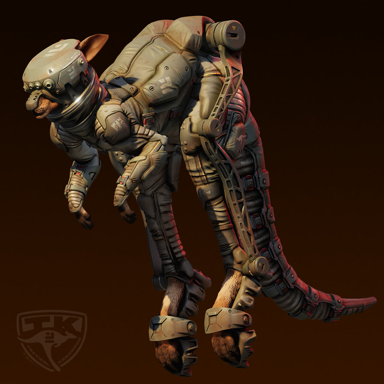 ArtStation - Tactical Kangaroo
