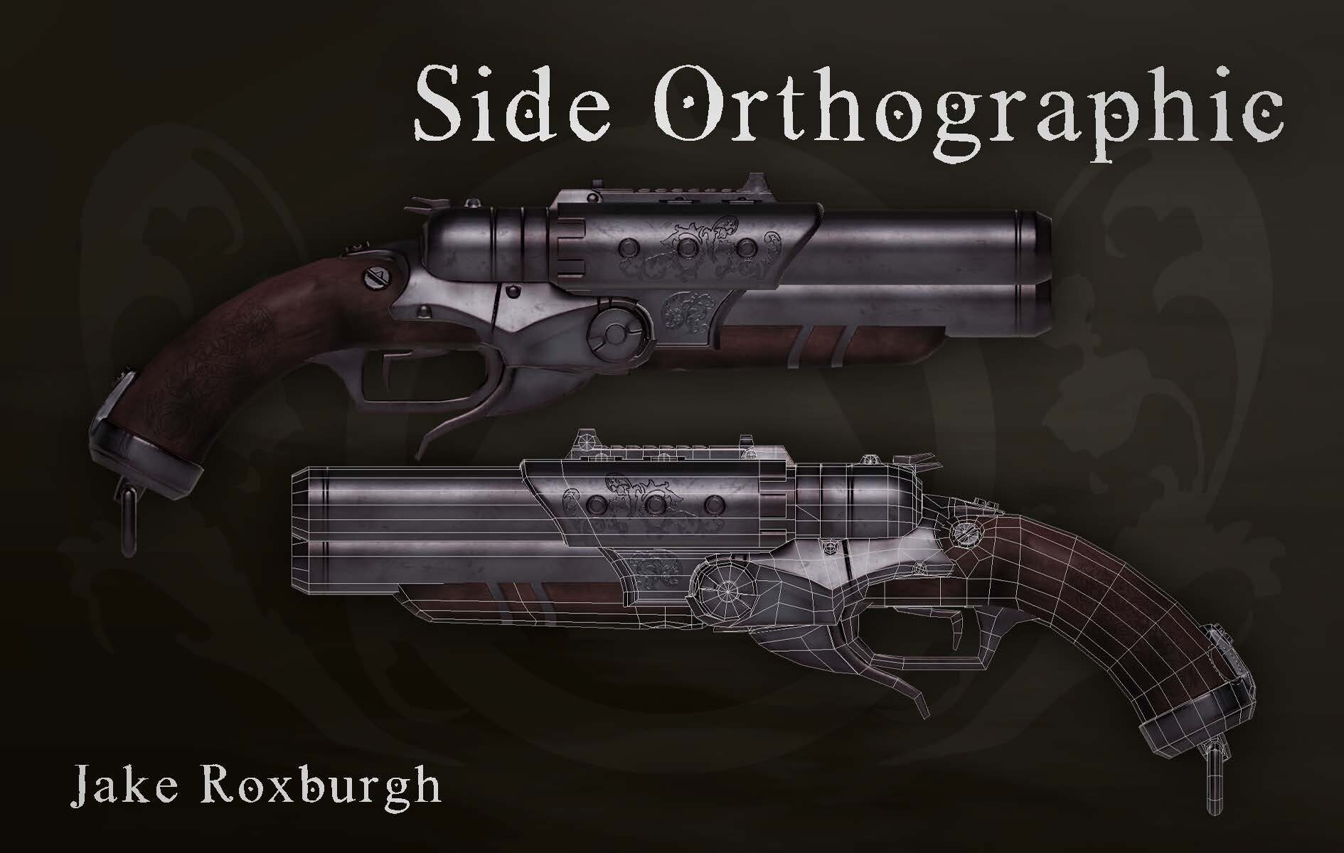 ArtStation - Jolly Shotgun Low Poly (Design by tsabszy)