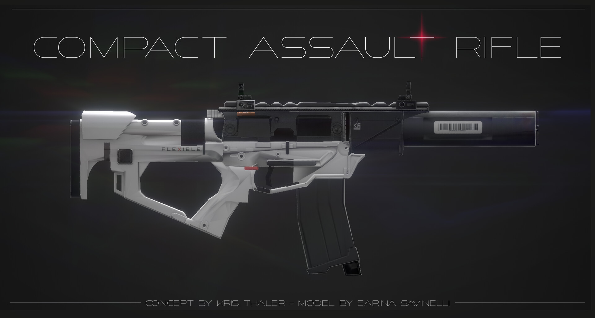 ArtStation - Compact Assault Rifle