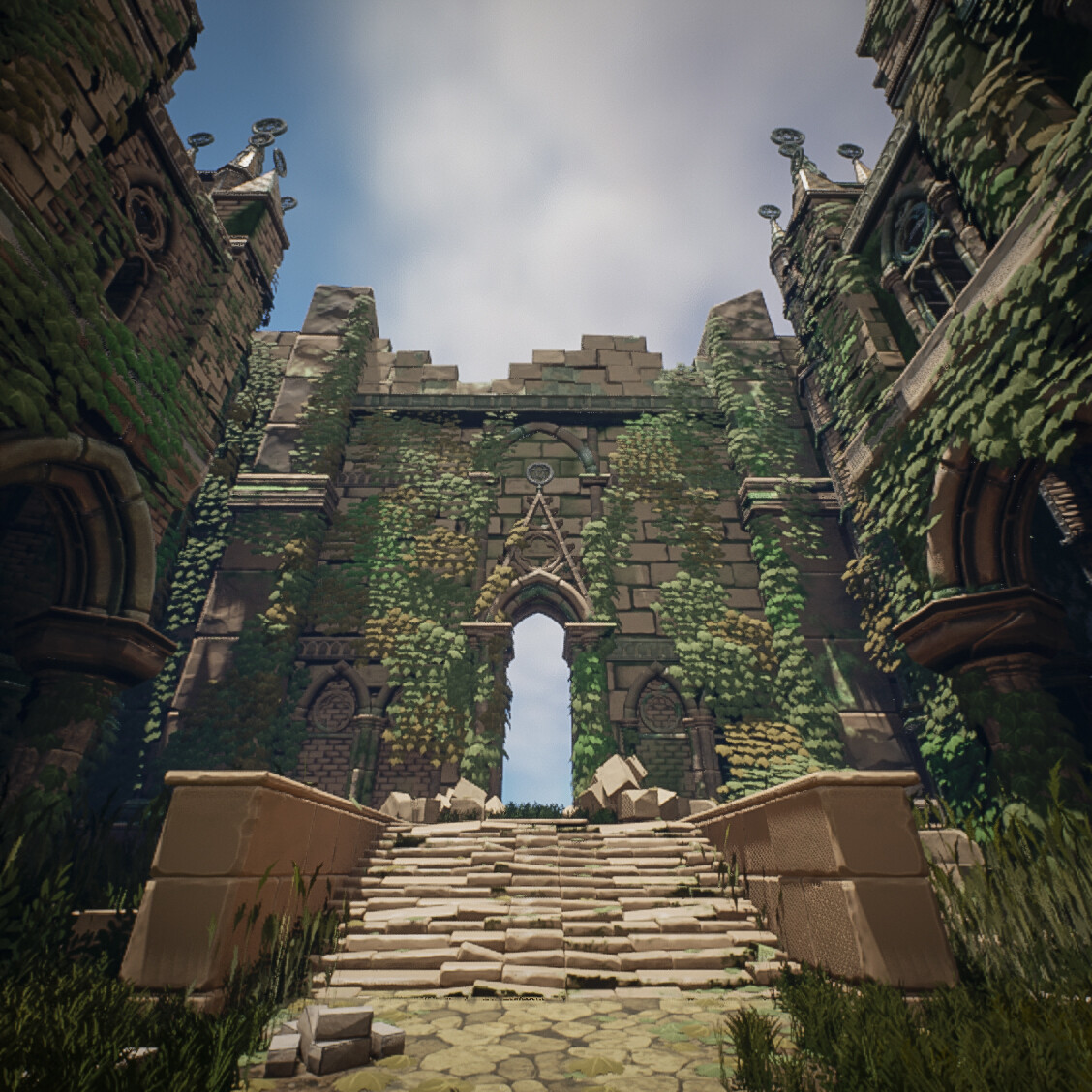 ArtStation - Castle_Ruins