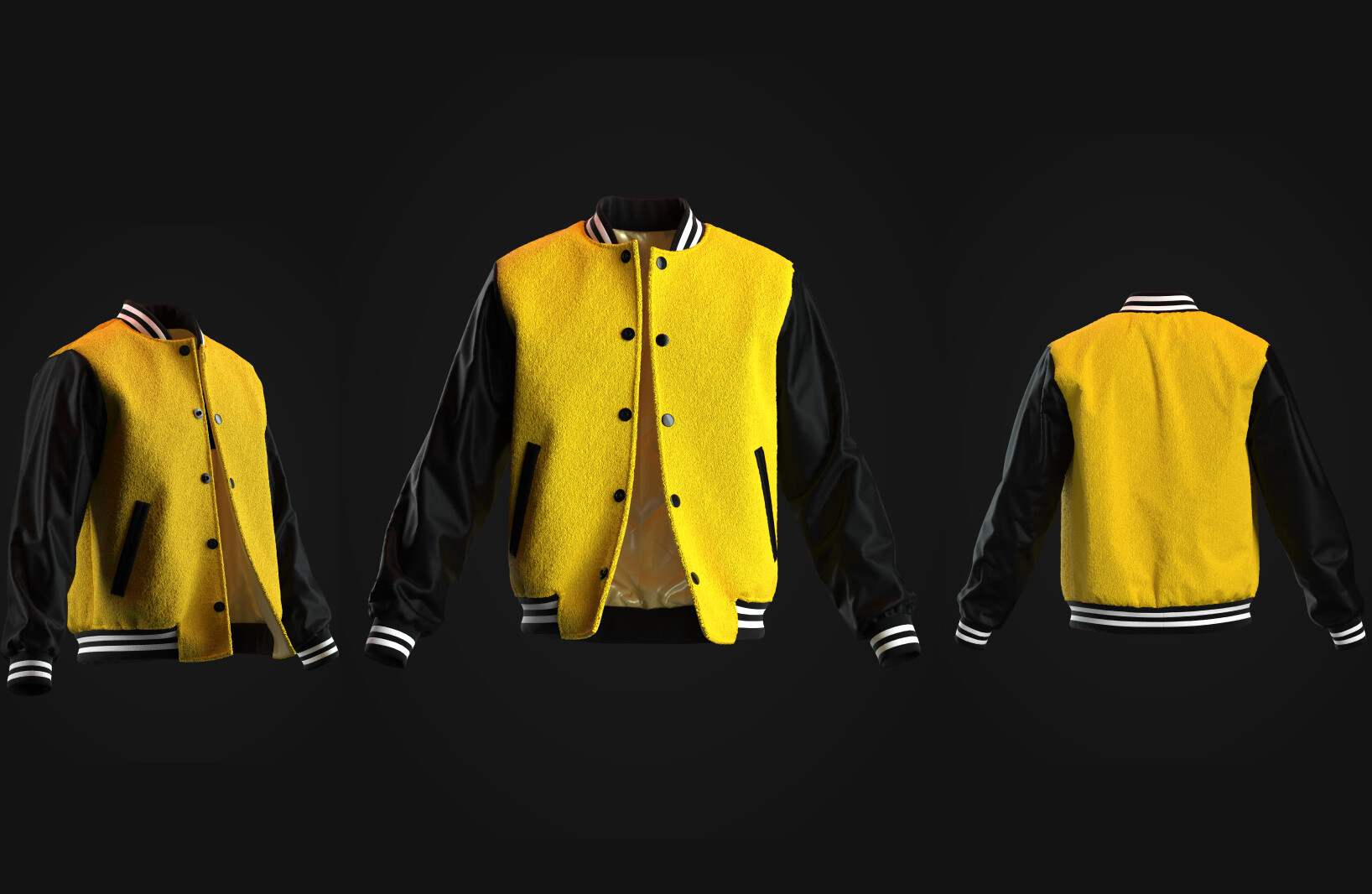 ArtStation - jacket in 3d