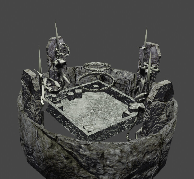 ArtStation - Stepmother's Boss Battle Arena