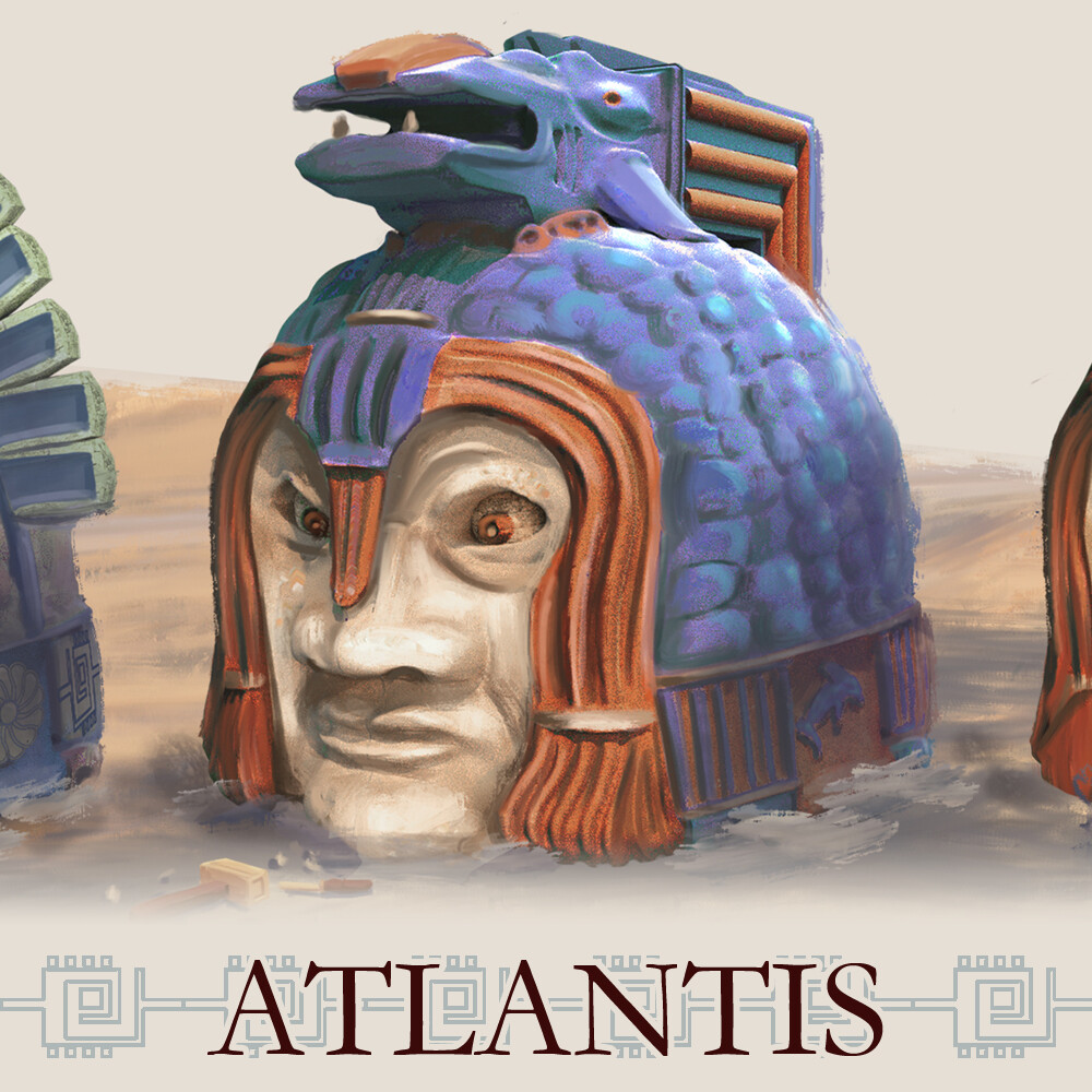 ArtStation - Royal Head Statues