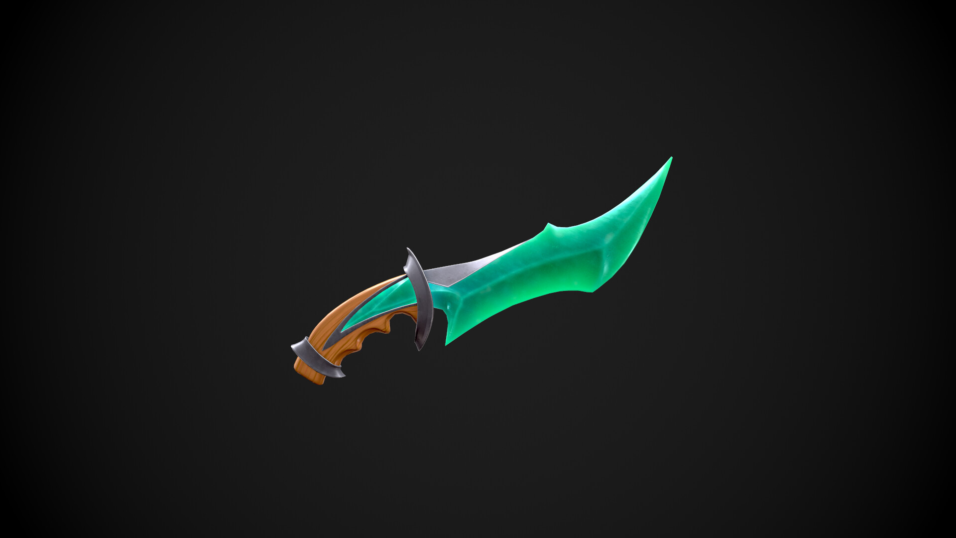 ArtStation - Stylized Dagger Crystal