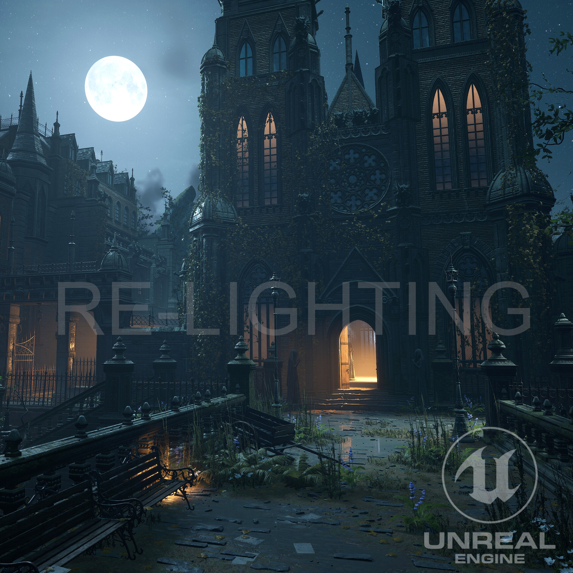 ArtStation - Gothic Horror Environment - ReLight