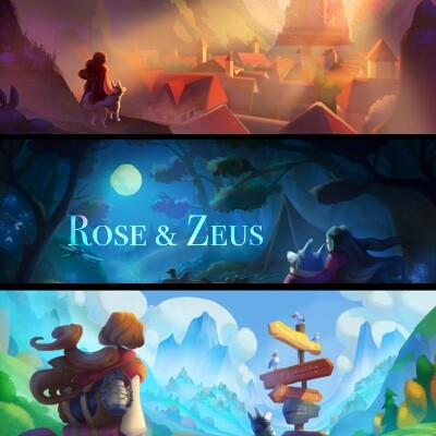 ArtStation - Rose and Zeus
