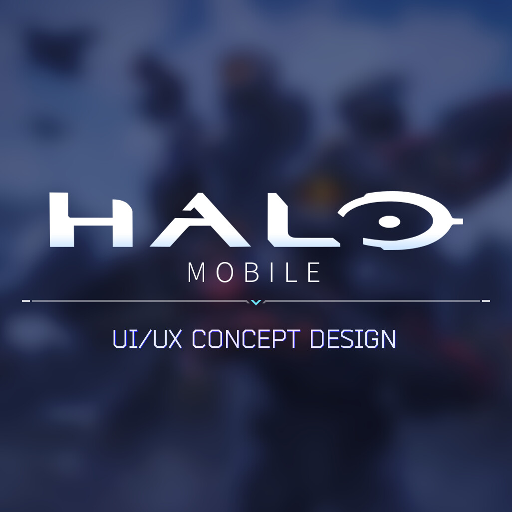 ArtStation - HALO Mobile concept UI/UX design